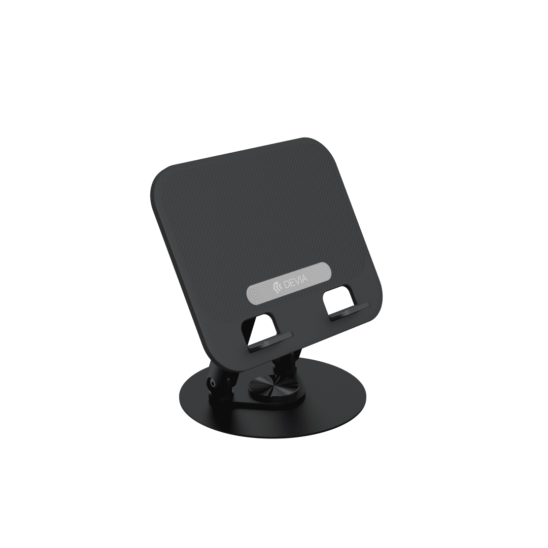 Devia 360¬∞ Rotation Folding Stand For Tablet & Laptop - EL238 - Black ...